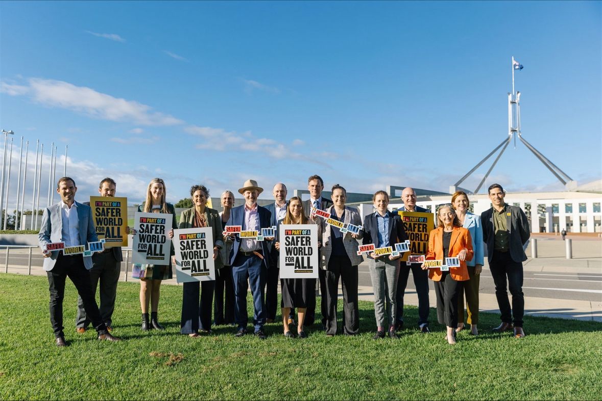 Transition of ‘Campaign for Australian Aid’ to ‘Safer World for All’ - ACFA